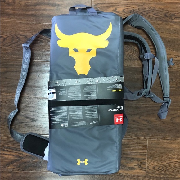 Under Armour | Bags | Sale Under Armour Project Rock Duo Duffle Bag ...